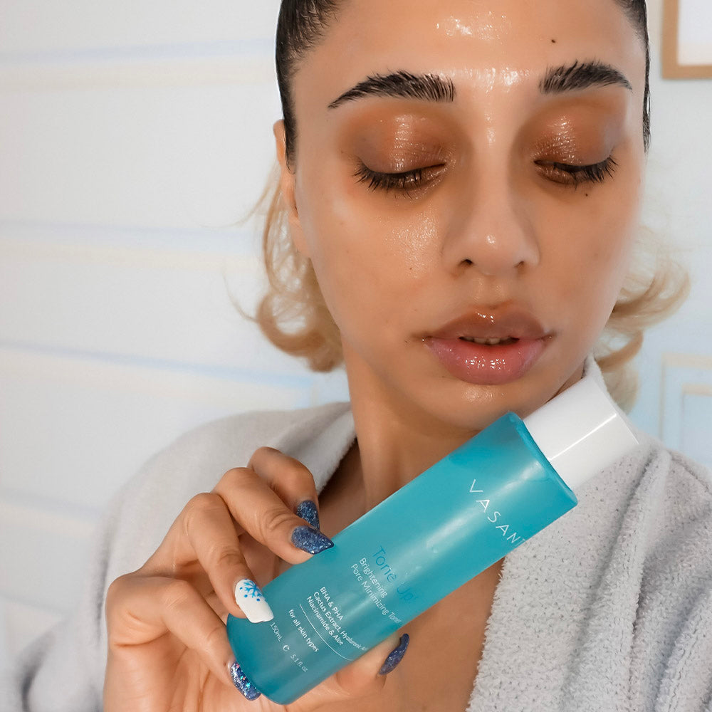 Tone Up! Brightening Pore Minimizing Toner – Vasanti Cosmetics - USA