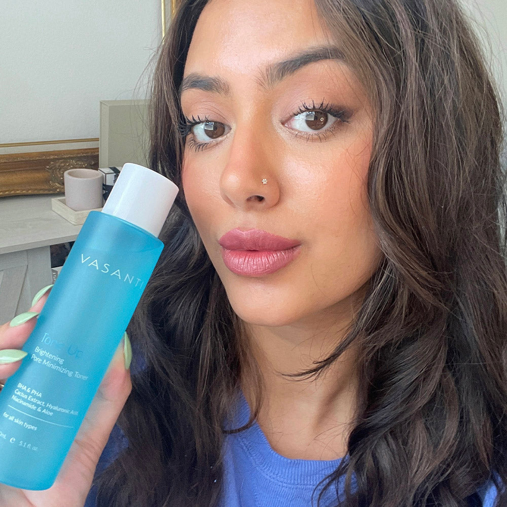 Tone Up! Brightening Pore Minimizing Toner – Vasanti Cosmetics - USA